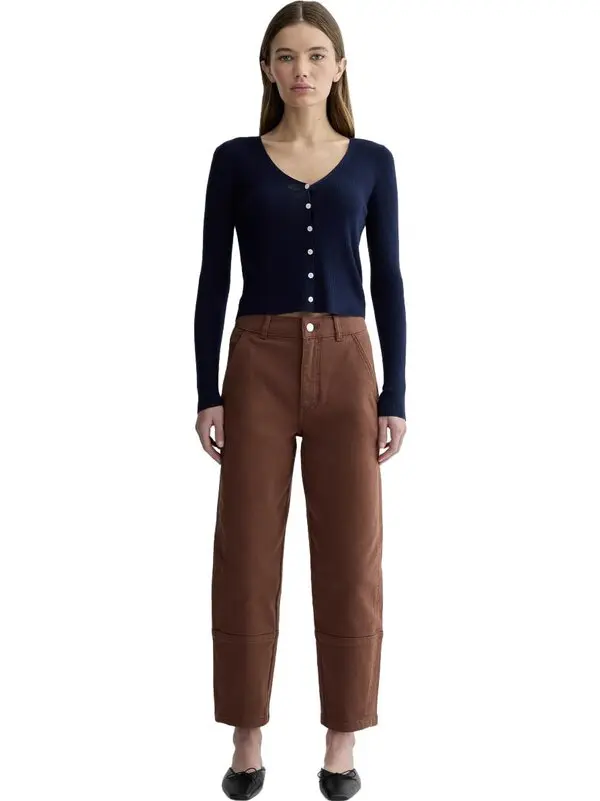 Everlane Utility Barrel Pant - Rosewood | Regular
